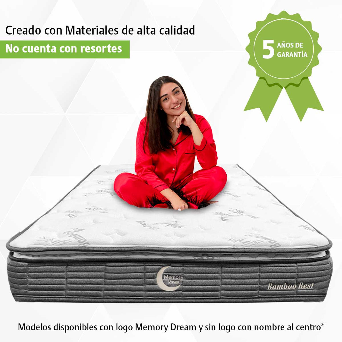 Colchón Bamboo Rest Memory Dream — Colchones Dormilón