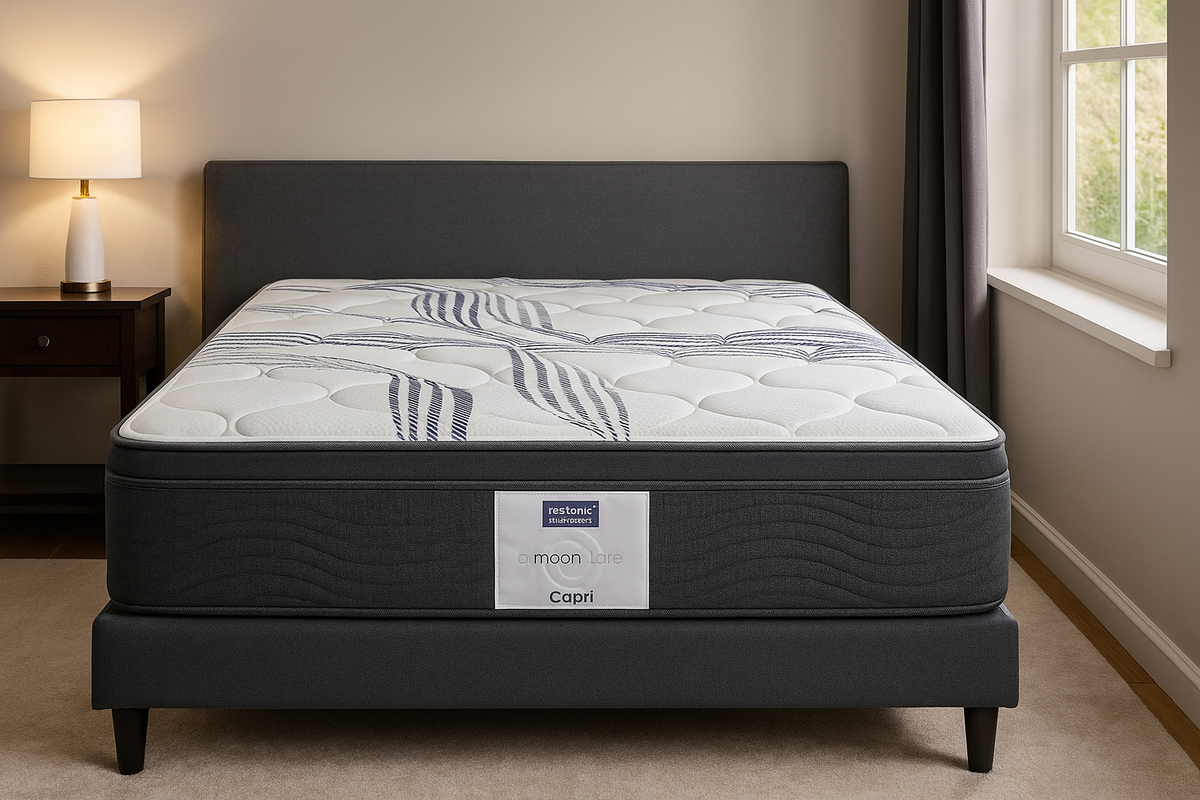 Colchón Restonic Capri – Confort Suave y Descanso Confiable para el Dí ...