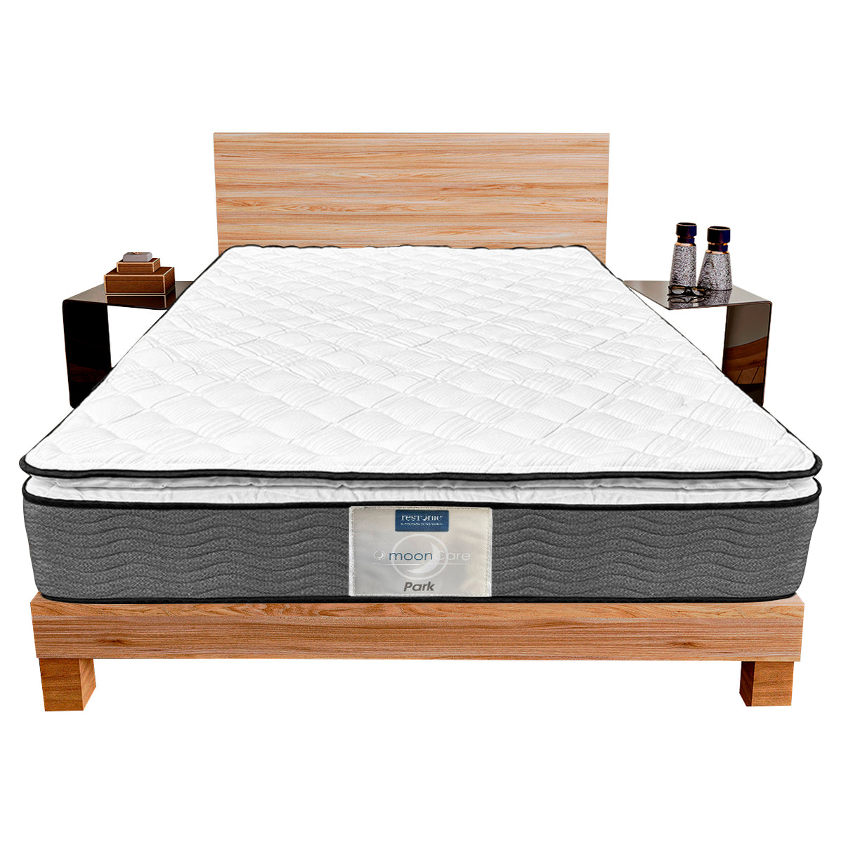 Colchón Park Restonic – Soporte Semifirme con Resortes Durables ...