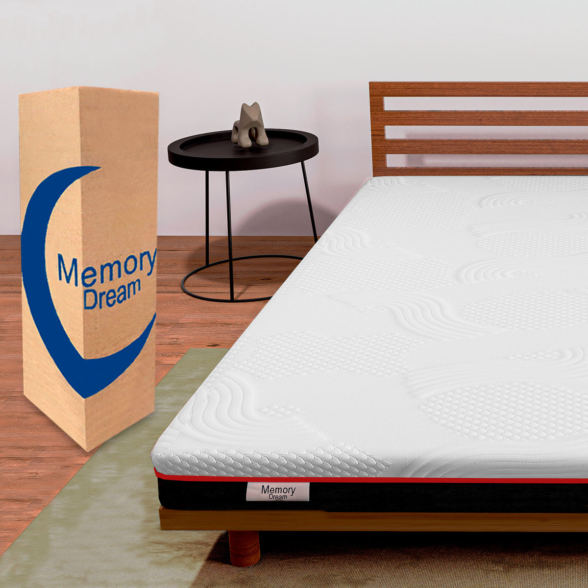 Colchón Memory Dream Red – Espuma Alta Densidad sin Resorte — Colchones ...